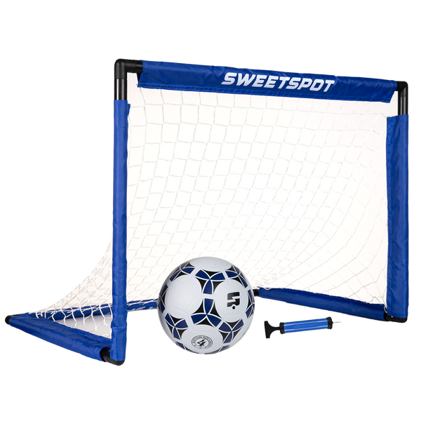 Portable Soccer Goal, Size 4 Ball, and Pump Set For Kids, Children and ...