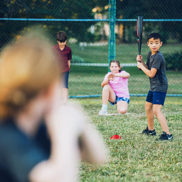 Plastic Baseball Bat and Ball (Official Spaseball) Set Backyard Homerun ...