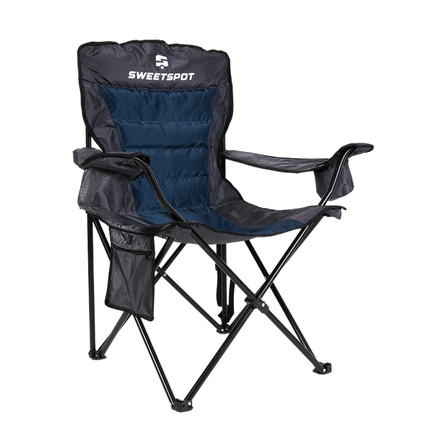 Gameday Portable Outdoor Collapsible Folding Chair with Cup Holder ...